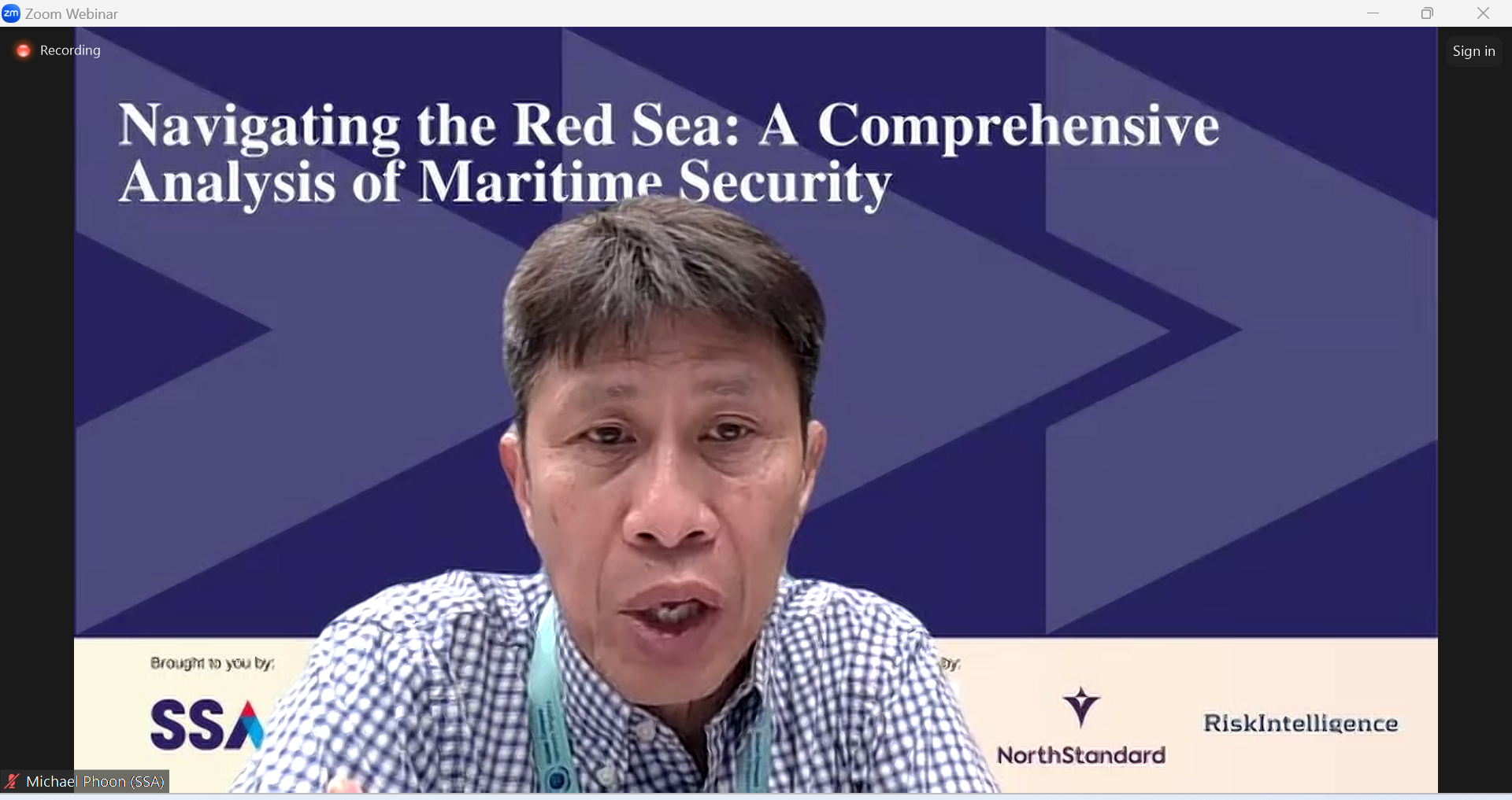 Webinar Addresses Impact of Red Sea Crisis on Maritime Security - Singapore Shipping Association