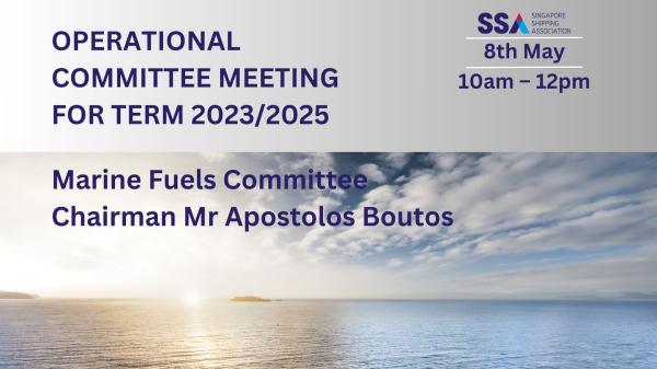 Upcoming Events - Singapore Shipping Association