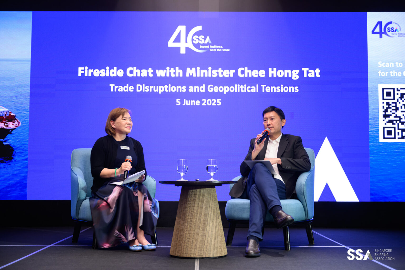 Fireside Chat with Minister Chee Hong Tat - Singapore Shipping Association