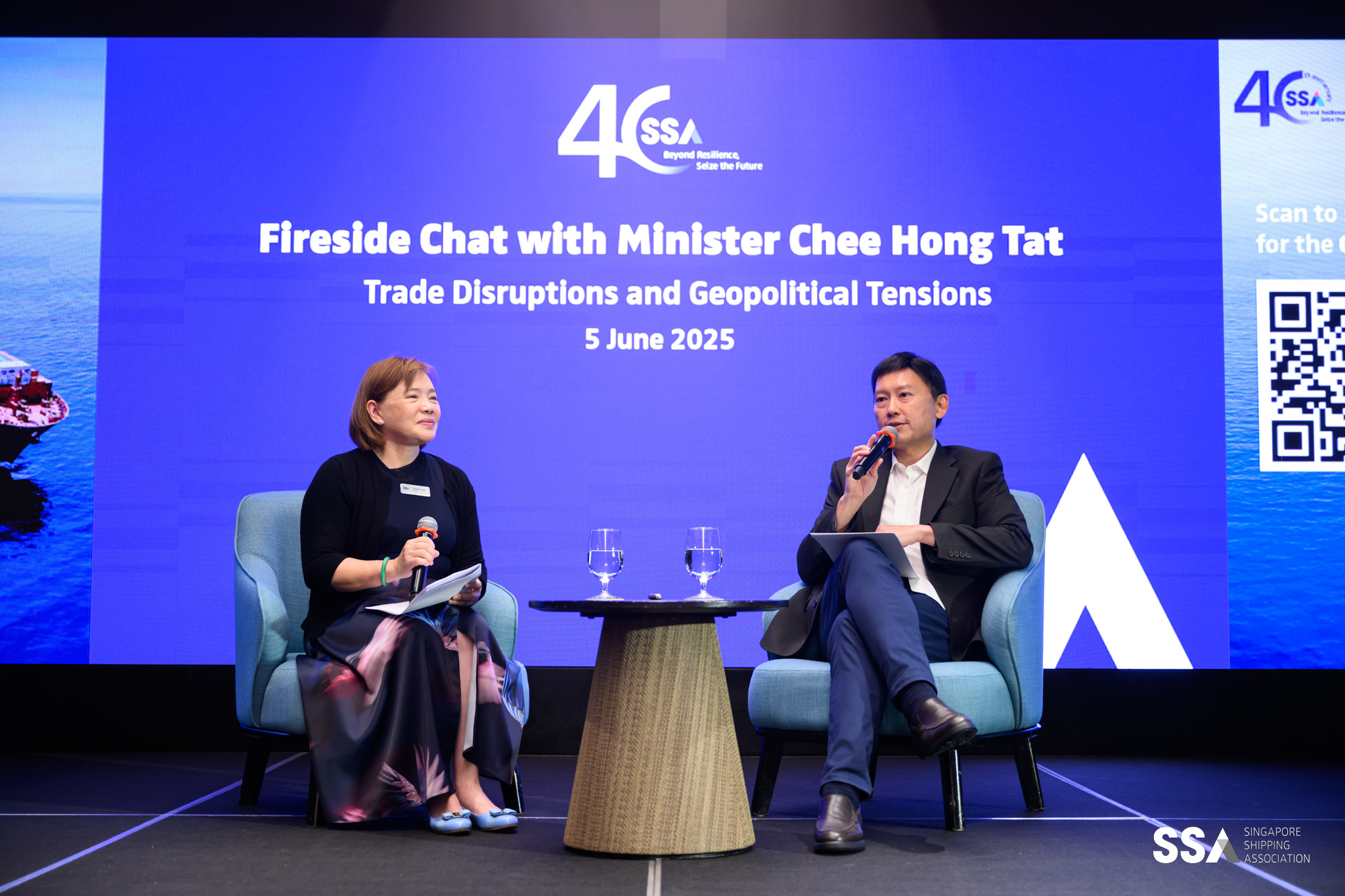 Fireside Chat with Minister Chee Hong Tat - Singapore Shipping Association