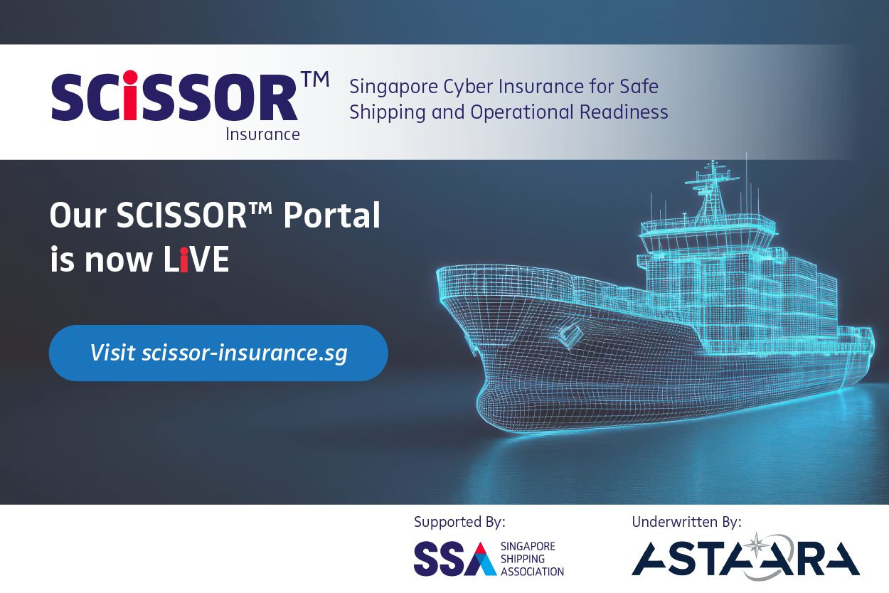 SCISSOR Insurance Goes Live - Singapore Shipping Association